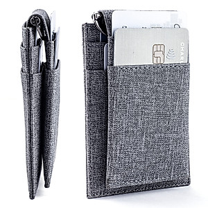 Dockem The Latcher and The Rȳd: The Modular Minimalist Capable Wallet(s) - (Synthetic Canvas Leather)
