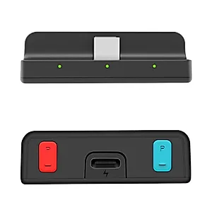 FreePro Bluetooth 5.0 aptX Low Latency Transmitter Adapter for Nintendo Switch & Switch Lite, PD Fast Charging with Dual Audio Streaming