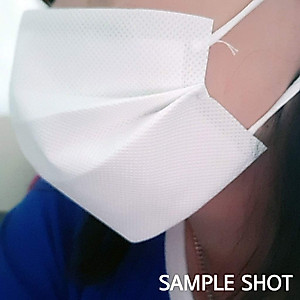 40" Wide by The Yard Spunbond Breathable Anti Splash Resistant Non-Fusible Nonwoven Interfacing 60g/m², Non-Woven Fabric, Width 100cm, Polypropylene 100% Air Filter Made in Korea (1 Yard x 3 Pieces)