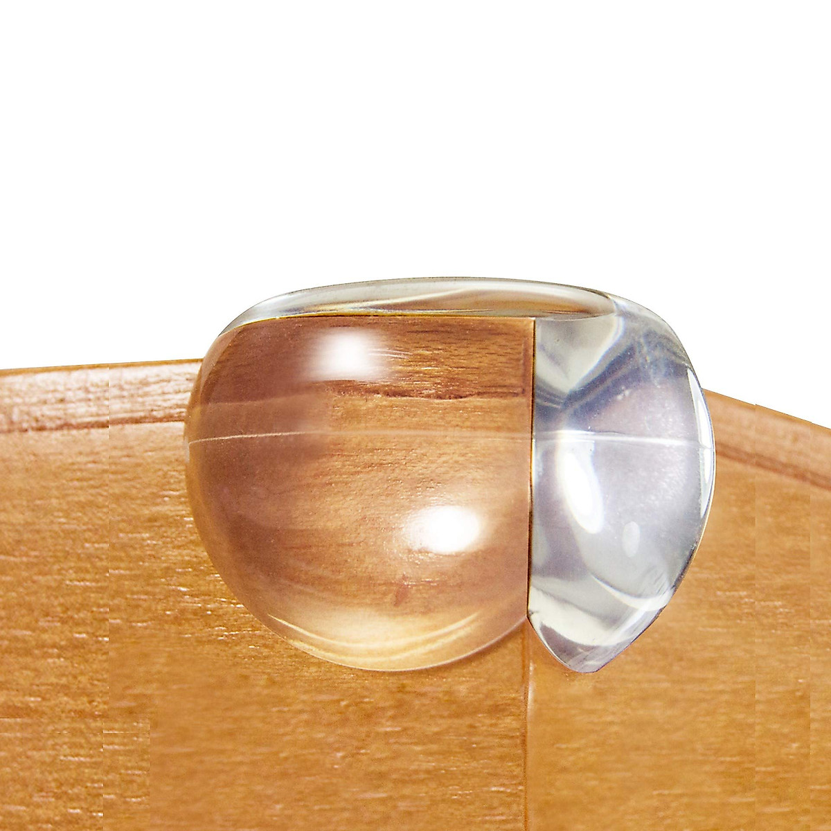 Onwon 8 Pcs Proofing Corner Protectors - Soft & Elastic - Clear Edge Corner Guards Table Corner Bumpers for Safety - Furniture & Sharp Cover Corners Proofing