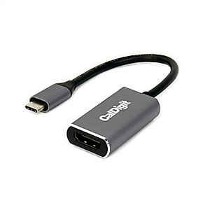 CalDigit USB-C to HDMI 2.0b Adapter - 4K 60Hz, High Refresh Support, HDR, Compatible with Thunderbolt 3/4/5, USB 3.1/USB4 for Apple MacBook Air, 2016+ MacBook Pro, iPhone 16/15 (USB-C to HDMI 2.0b)