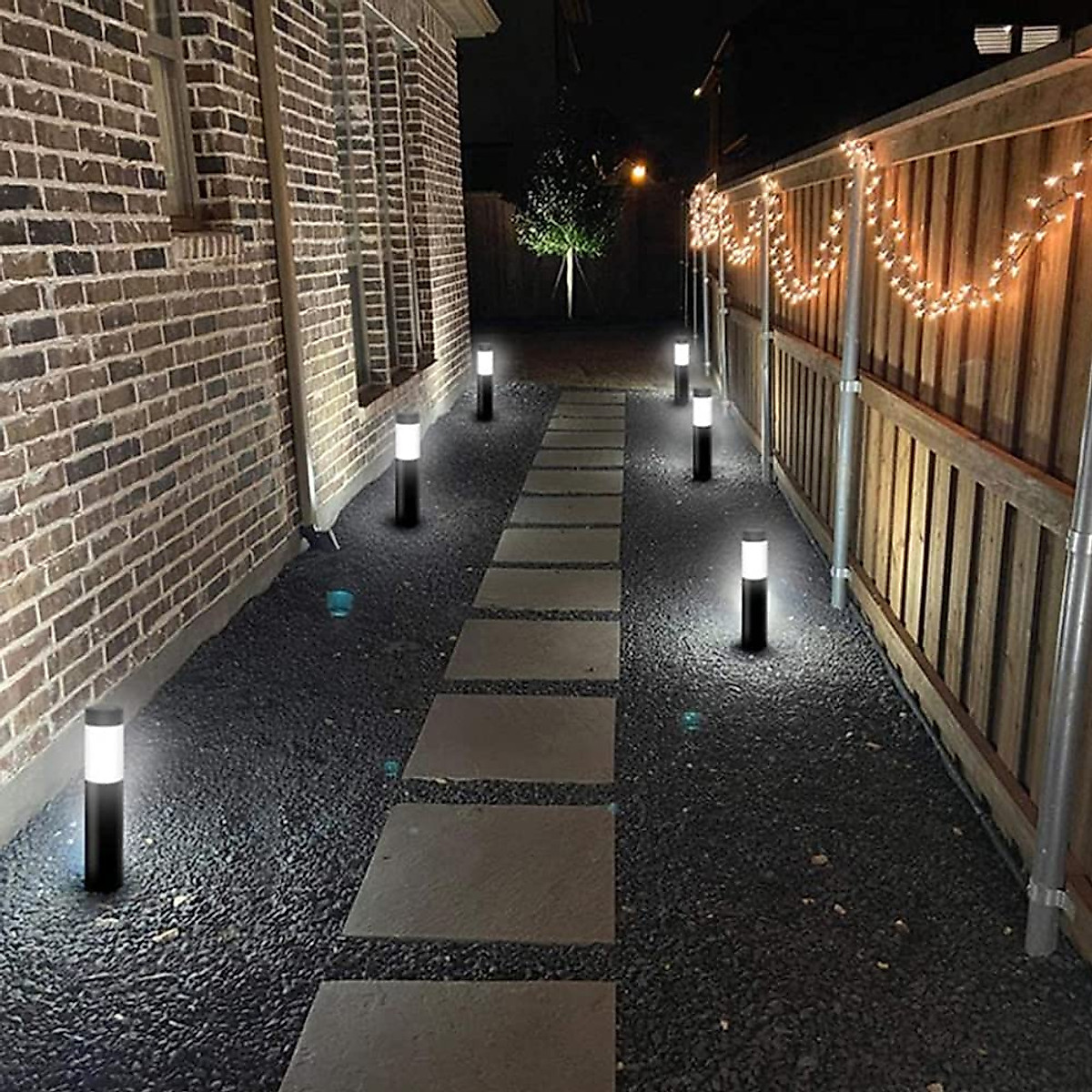 ZHUANYIYI 2 Pieces, Outdoor Solar Lights, Lawn Landscape Lights Inserted in The Courtyard, Waterproof Street Lights for Home Garden Decoration