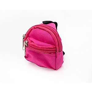 Neakomuki Dollhouse Accessories Miniatures Backpack Laptop Phone Hamburger Fries Cola Fast Food Set for Mini Dollhouse Doll House