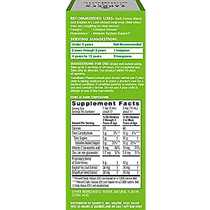 Zarbee's Children's Cough Syrup + Mucus Daytime, Grape 4oz