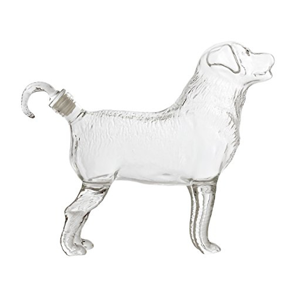 Dog Decanter Wine & Whiskey - Dog Lovers Gift by The Wine Savant, Beautiful Profile Of A Dog 500ml - Whiskey, Wine Scotch or Liquor Decanter, Funny, Beagle, Boxer, Boggle, Golden Retriever, Labrador