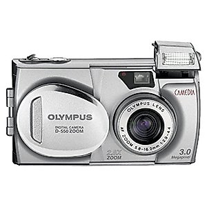 OM SYSTEM OLYMPUS Camedia D-550 3MP Digital Camera w/2.8x Optical Zoom