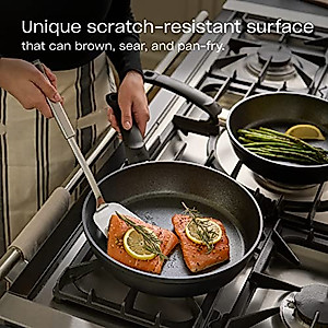 Fissler Adamant Comfort Non-Stick Frying Pan & Wok - 3 Piece Set - 9.5" & 11" Frying Pans - Frying Pans - Non-Stick Surface - Dishwasher Safe - Works on All Stovetops