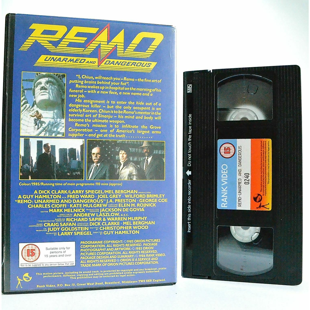 Red Corner - Large Box - Metro Goldwyn - Drama - Ex-Rental - Richard Gere - VHS