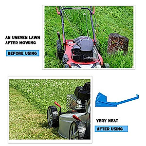 Lawnmower Umbrella Leveling Deck Gauge Level of Set Level 2 per Deck Measurement for gauges Patio Lawn & Garden Hand Tool Set (Blue, One Size)