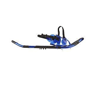 Crescent Moon All Terrian Unisex Snowshoe - Sawtooth 27 (Blue): Unisex All Terrain Snowshoe with Award Winning Single Loop Pull Binding, Stainless Steel Crampons and Heel Lifts
