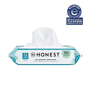 The Honest Company Baby Wipes - 720 Count, 72 Count (Pack of 10)