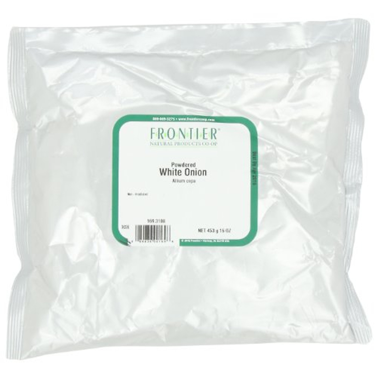 Frontier Co-op White Onion Powder, 1-pound Bulk Bag, Real Onion Taste Without The Tears, Kosher, Non GMO