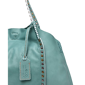OLD TREND Genuine Leather Birch Tote Bag (Mint)