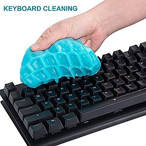 Cleaning Gel for Car Detailing Putty Car Vent Cleaner Goo Cleaning Putty Gel Auto Detailing Tools Car Interior Cleaner Dust Cleaning Mud for Cars Dust Cleaner Slime Keyboard Cleaner Gel (3Pack)