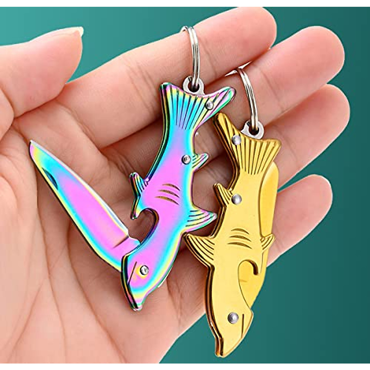 Juzpio 2 Pack Small Pocket Knife, Mini Folding Knife for Men and Women