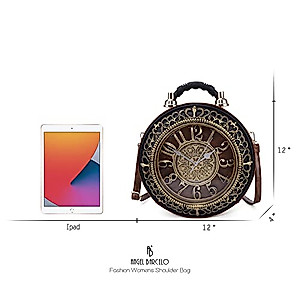 Angel Barcelo Crossbody Purse and Handbags for Women Fashion Ladies Shoulder Bag Brown