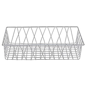 G.E.T. IR-904 18" x 12" Wire Pastry Basket, Iron Powder Coated