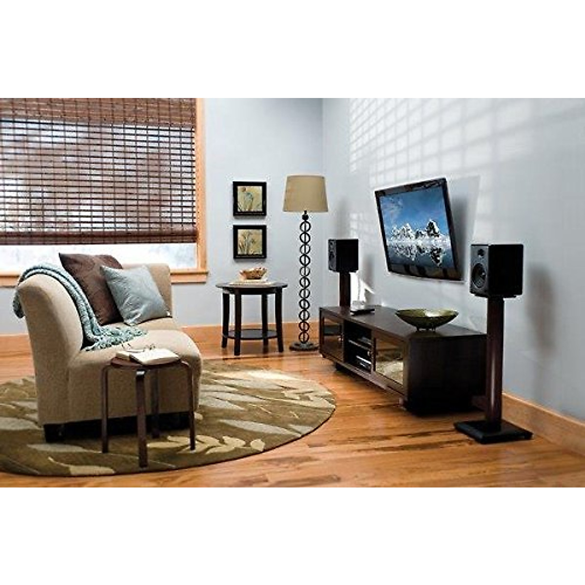 Premium Mount - Heavy Duty Dual Arm Articulating TV Wall Mount Bracket for TCL 55" LED - 5 Series - 2160p - Smart - 4K UHD TV with HDR Roku TV (55S515) Tilt & Swivel with Reduced Glare - Buy Smart!