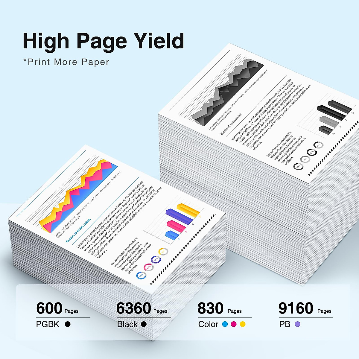 starink Compatible Ink Cartridge Replacement for Canon 280 281 XXL PGI 280XXL CLI 281XXL for Pixma TS9120 TS8320 TS8220 TS8120 TS9100 TS8200 TS8300 TS8322 TS8222 TS8100 Printer, 12 Packs