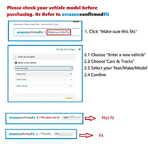 CarBole High Performance Coil Pack For F150 F250 F350 5.4L 4.6L V8 DG508, Ignition Coil For 1997-2014 Ford Crown Victoria E150 E250 Expedition Mustang Lincoln (Pack of 8pcs)
