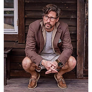 （4 Pack） Leather Band for Galaxy Watch 5 Pro 45mm/4 Classic 46mm 42mm Bands, 20mm Watch Strap Compatible for Samsung Galaxy Watch 5/4 40mm 44mm/Active 2/3 41mm Band, Brown,Coffee,Black,Blue