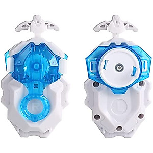 Battling Tops Burst Launcher B-184,L/R Two-Way Launcher,DB Layer System Pull-Wire Launcher (Red)