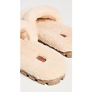 UGG Women's Cozetta Ugg Braid Slipper, Natural, 7