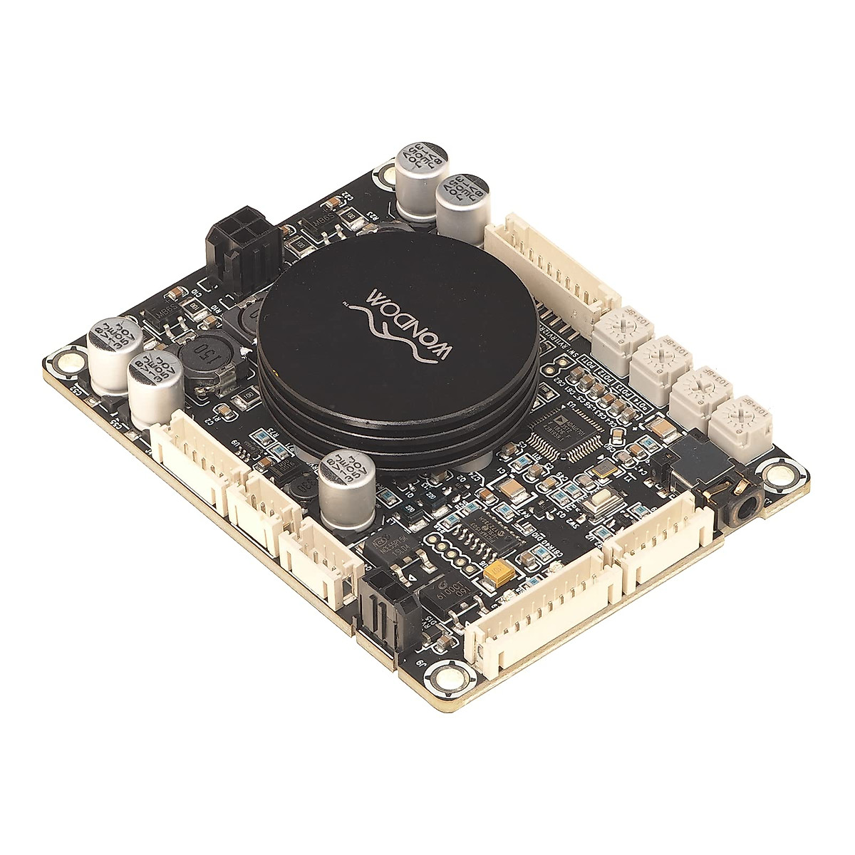 2 X 50W Audio Amplifier Board with ADAU1701 DSP Integrated DC10-26V Stereo Class D Amp Board Dual Channels 2 Channels 2.1 4.0 System Amplifier Module for DIY Home Theater Store Speakers JAB3-250