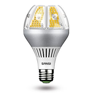 SANSI 6500 Lumens A21 LED Light Bulb, Bright 450W Equivalent E26 LED Bulb, 5000K Daylight Non-Dimmable 25,000-Hour Lifetime Safe 35W Bulb for Home Workspace