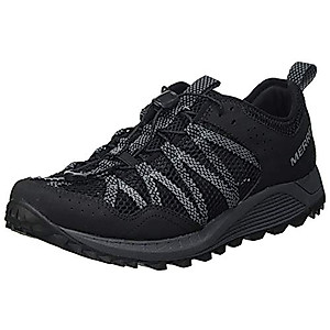 Merrell mens Wildwood Aerosport Water Shoe, Black, 11 US