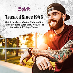 Spirit Tattoo Transfer Paper - A4-Size Stencil Paper for Tattooing - Certified Vegan and Easy Transfer Tattooing Transfer Paper with Vegetable Wax and High-Visibility Purple Dye (25 Count)