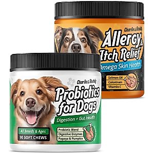 Probiotics for Dogs Aid Gut Flora + Dog Allеrgy Chews, Immunе Support & Itсh Rеlief for Dogs