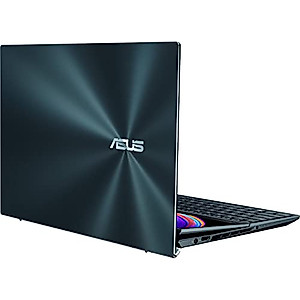 ASUS Zenbook Pro Duo 15 OLED Home & Business Laptop (Intel i9-12900H 14-Core, 32GB LPDDR5 4800MHz RAM, 1TB SSD, GeForce RTX 3060, 15.6" 60Hz Touch 4K Ultra HD (3840x2160), Win 11 Pro) (Renewed)