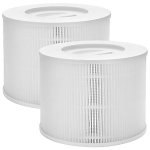 DerBlue 2PCS True HEPA Replacement Filter Compatible with PuroAir 240 Puri-fier,3-in-1 True HEPA Filter Replacement Model 14