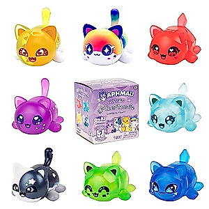 Aphmau Mystery MeeMeows Surprise Figures 6 Pack; Wildy Popular; 8 Possible Mini MeeMeows Figures to Collect, Including Donut / Fairy & Mermaid Cat