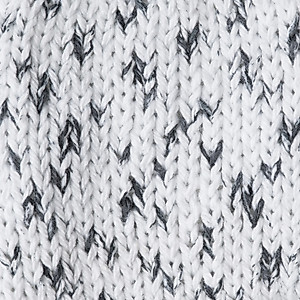 Bernat Handicrafter Cotton Yarn, Gauge 4 Medium Worsted, Salt/Pepper