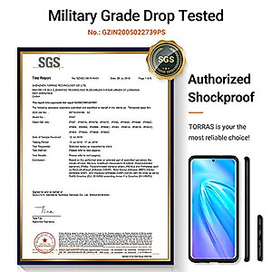 TORRAS Shockproof Galaxy S20 Plus Case/Galaxy S20 Plus 5G Case, [Military Grade Drop Tested] Translucent Matte Hard Back with Soft Edge Slim Protective Designed for Samsung Galaxy S20 Plus Case, Black