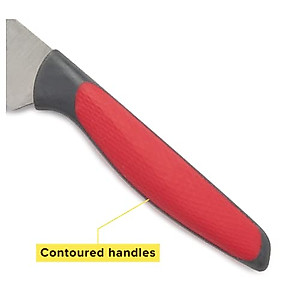 EPOCA INTERNATIONAL Tasty 4 Piece Utility Knife Set Stainless Steel