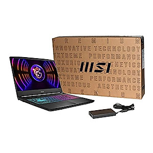 MSI Katana 15 B13VEK-277US 15.6" Gaming Intel Core i7 13620H NVIDIA GeForce RTX 4050 16GB DDR5, 1TB NVMe SSD, Type-C, Win11 Home: Black B13VEK-277US