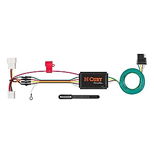 CURT 56158 Vehicle-Side Custom 4-Pin Trailer Wiring Harness, Fits Select Honda CR-V