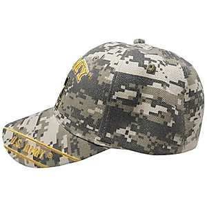 U.S. Army Star Logo Camo Camouflage Ball Cap Baseball Embroidered Hat