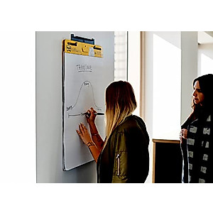 Post-it Super Sticky Wall Easel Mounting System, 15 in Wide x 3.25 in Tall x 1.25 in Deep, Smoke Grey, 2/Pack, Great for Virtual Teachers and Students (EH559-2PK)