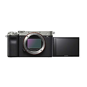 Sony Alpha a7C Full-Frame Compact Mirrorless Camera (Silver) Bundle with FE 70-200mm f/4.0 G OSS Lens (6 Items)