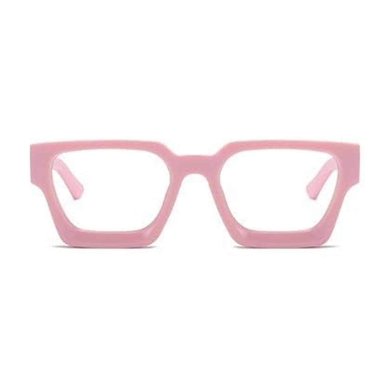 PARWANA Fashion Square Reading Glasses Clear Vision Computer Readers Blue Light Blocking Flat Light Mirror (Color : C3, Size : +350)