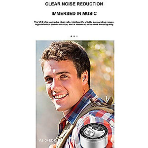 Loluka Invisible Earbuds Mini Hidden Wireless Tiny Earbuds for Small Ears Bluetooth 5.0 Smallest for Music Nude