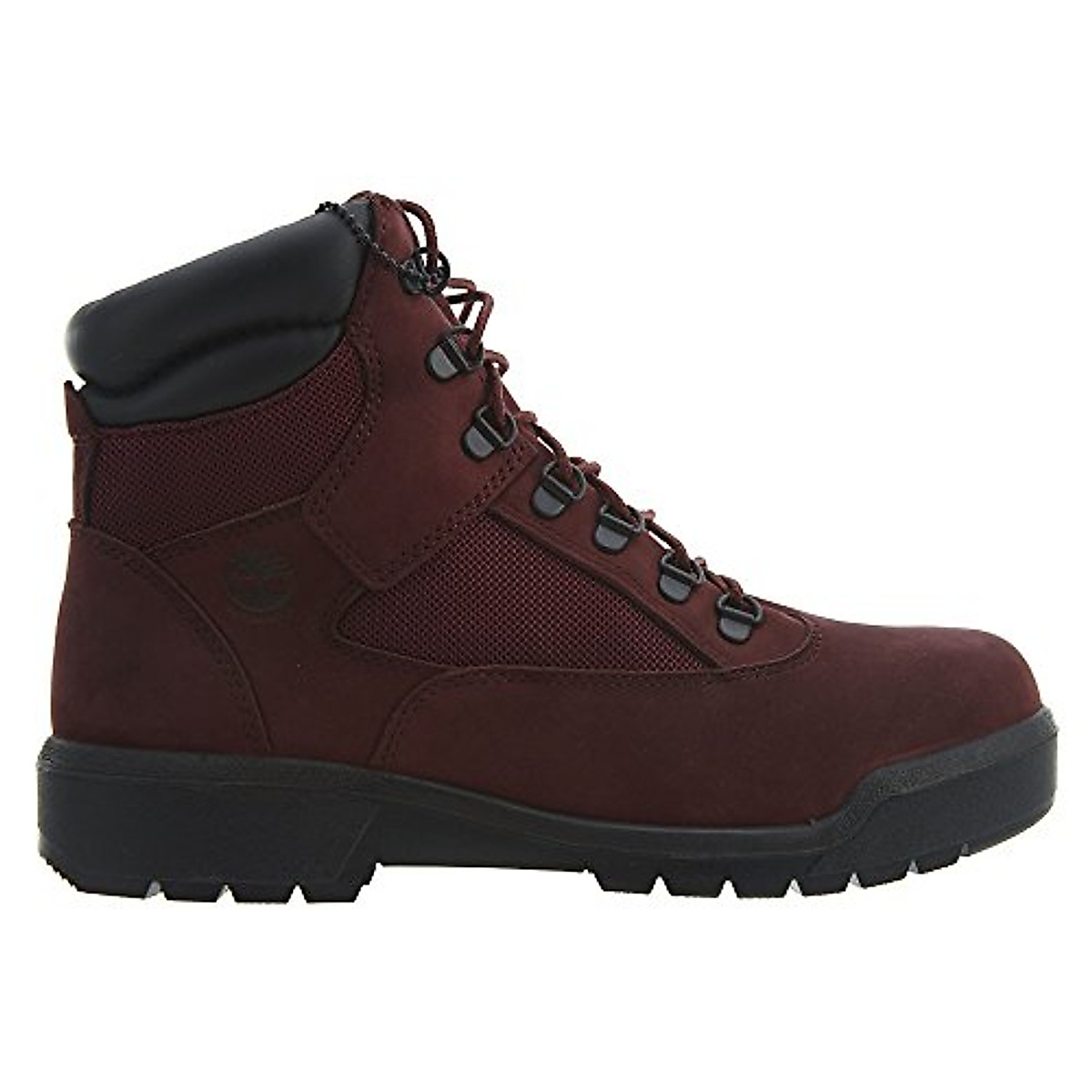 Timberland Mens 6 Inch Field Boot Burgundy (9)