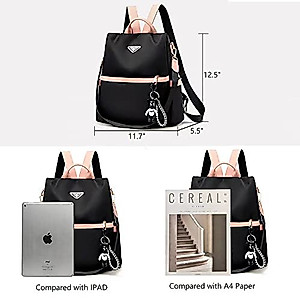 go-done Small Nylon Women Backpack Purse Anti-theft Fashion Travel Shoulder Bag,Ladies Single Shoulder Bag,Mini Backpack