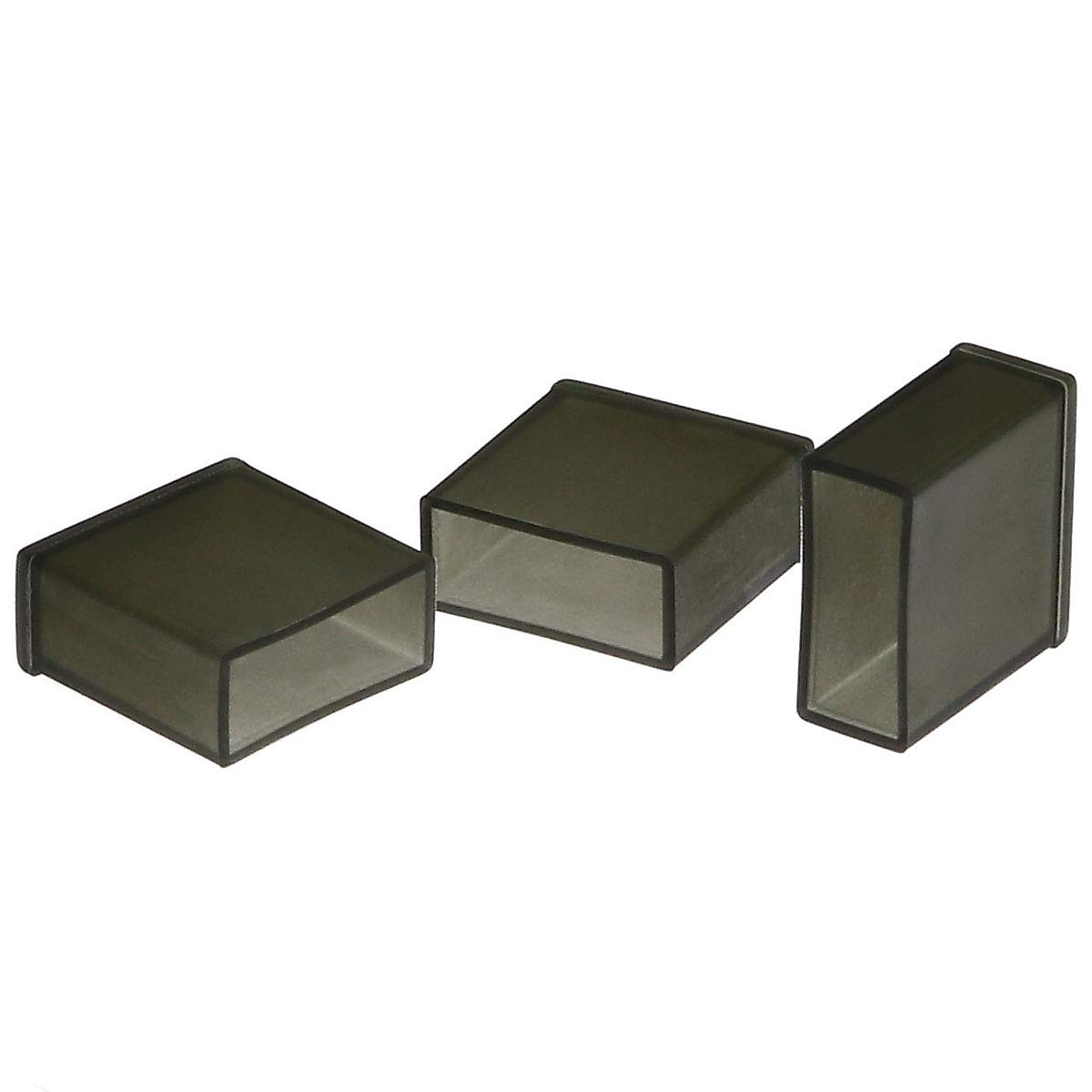 HJ Garden 40PCS USB Male Dustproof Plug Stopper Cap Lids USB Port Protective Cover Semitransparent Black