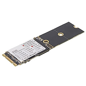 ASHATA M.2 NGFF SATA SSD Internal Solid State Drive, Read/Write Speed up to 450/550MB/s, Internal SSD Compatible with Laptop & PC Desktop(64GB)