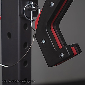 Titan Fitness Rack Mounted Adjustable Monolift Attachments Fits T-3 Series Power Rack, Rated 1,800 LB